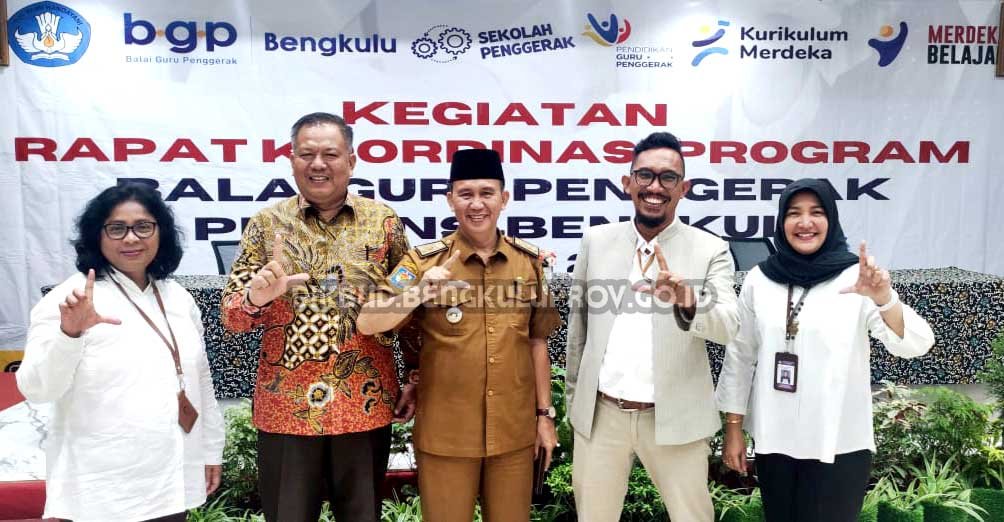 Rakor Program Balai Guru Penggerak Provinsi Bengkulu Tahun 2023 - Mata Dian